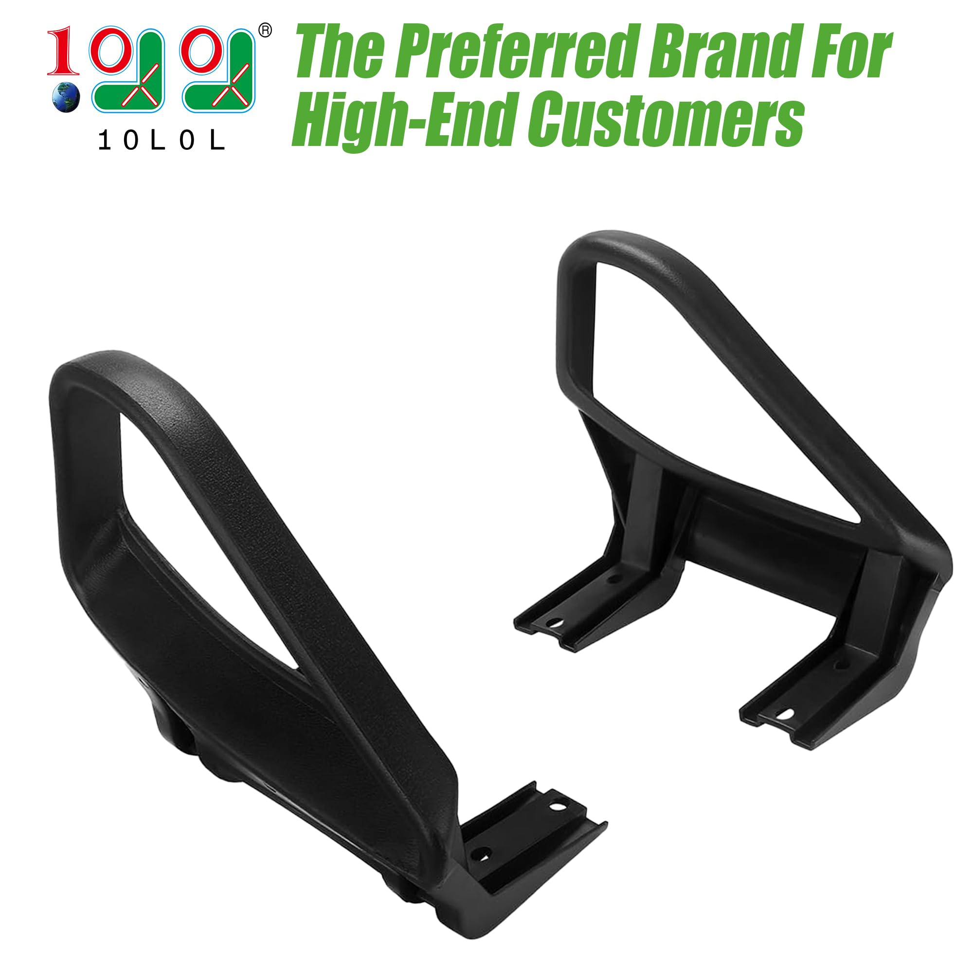 10L0L Golf Cart Arm Rest Hip Restraint for EZGO TXT 1994-up, Driver and Passenger Side, OEM# 71701-G01 71702-G01, Left + Right 1 Pair