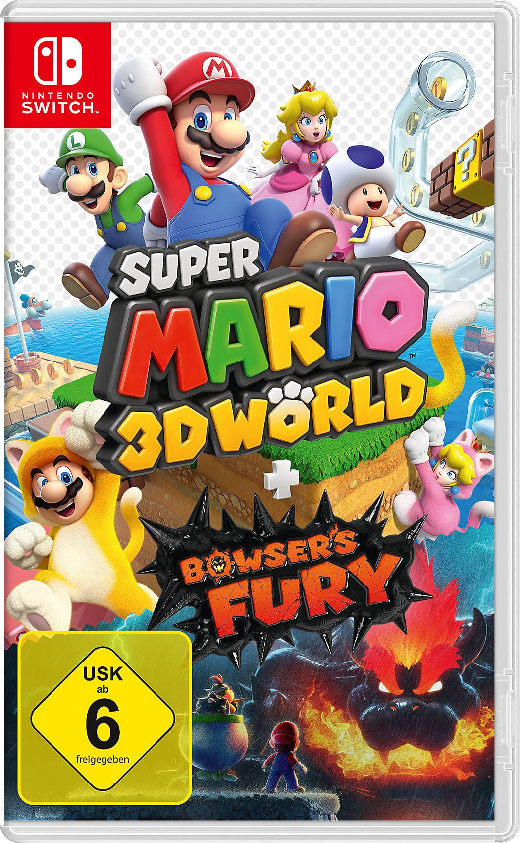 Super Mario 3D World + Bowser's Fury. Für Nintendo Switch (German Version)