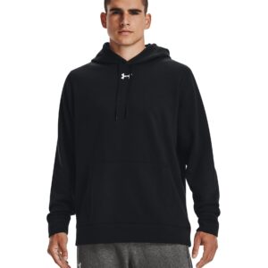 Under Armour Men's UA Hustle Fleece Hoodie MD Black