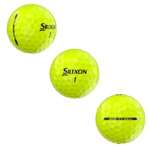 Srixon Golf Soft Feel 12 TYL, Yellow