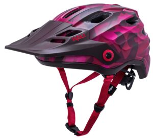 kali protectives maya 3.0 cycling helmet for adults; in-mould mountain bike helmets for men and women equipped with ldl, flexible visor, bug liner, and frequency fit system