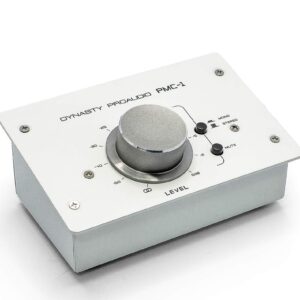 DYNASTY PROAUDIO PMC-1 Premium Passive Stereo Monitor Volume Controller With Large Volume Knob For Extremely Precise Level Adjustments