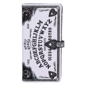 nemesis now embossed purse, gothic wallet, 18.5cm - white spirit board