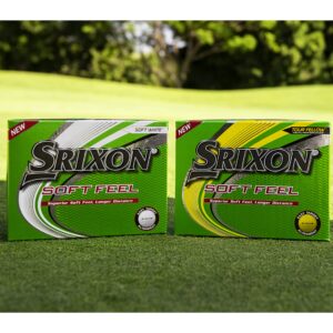 Srixon Golf Soft Feel 12 TYL, Yellow