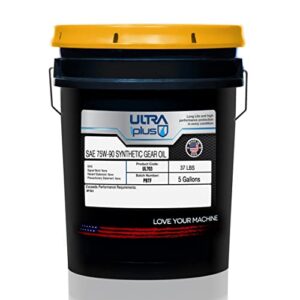 ultra1plus sae 75w-90 synthetic gear oil, api gl-4 (5 gallon pail)