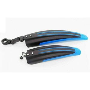 machswon bicycle bike cycling bicycle mudguard mtb mountain front/rear mud guards mudguard fenders set (blue)