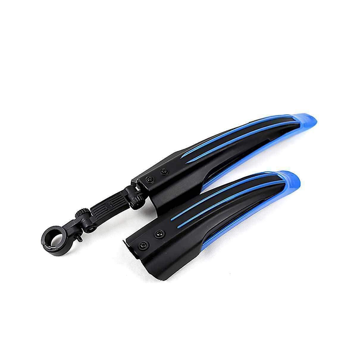 Bicycle Bike Cycling Bicycle mudguard MTB Mountain Front/Rear Mud Guards Mudguard Fenders Set (Deep Blue)