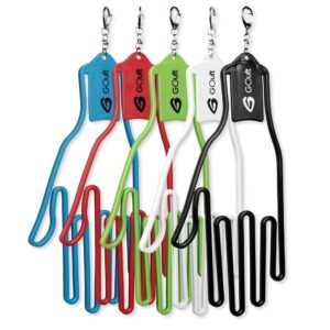 gouft golf glove stretcher/golf glove dryer (key chain) (red)