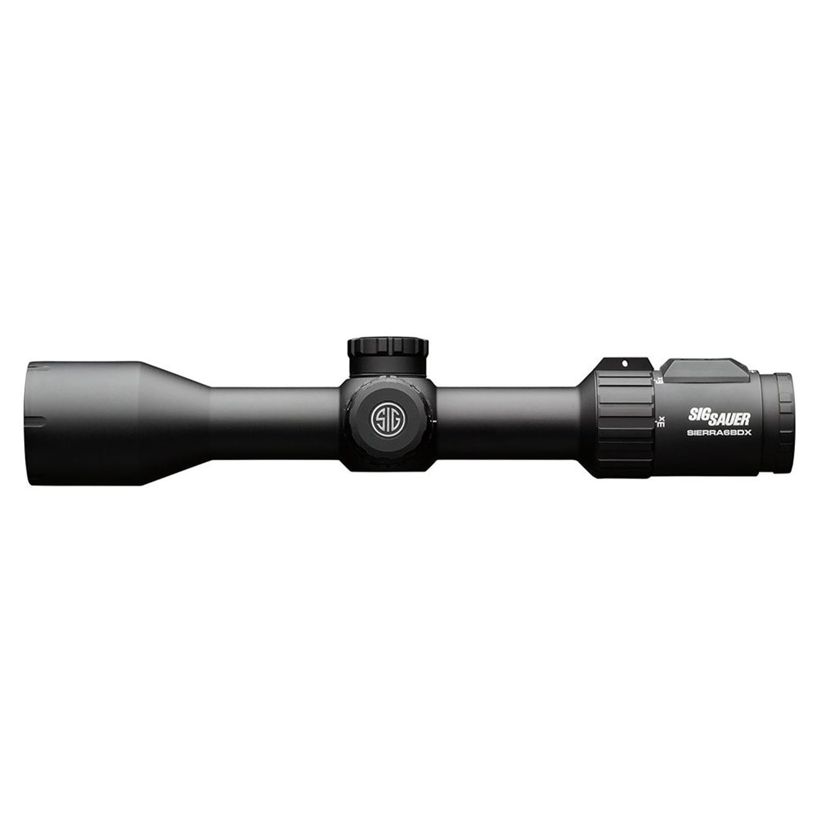 SIG SAUER SIERRA6BDX 3-18x44mm 30mm Maintube F2 / Second Focal Plane Riflescope with Integrated BDX Ballistic Data Xchange 2.0 - Compact Lightweight Durable Waterproof Fogproof Hunting Rifle Scope