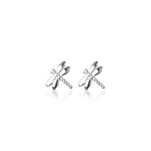 dainty dragonfly tiny stud earrings s925 sterling silver for women girls minimalist insect small cartilage earring studs jewelry gifts hypoallergenic