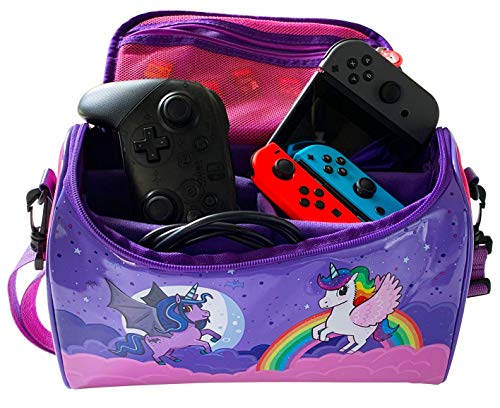 Unicorn Friends Carry All Deluxe Storage Case (Nintendo Switch)