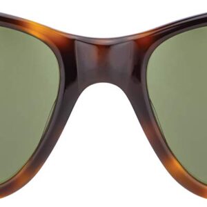 AO Saratoga Sunglasses - Tortoise - Calobar Green AOLite Nylon Lenses - Polarized - 52-19-145