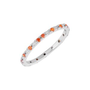 ravishing impressions 925 sterling silver round carnelian minimalist delicate stacking women ring jewelry