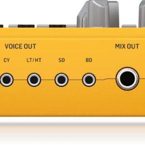 Behringer RD-6-AM Analog Drum Machine - Yellow