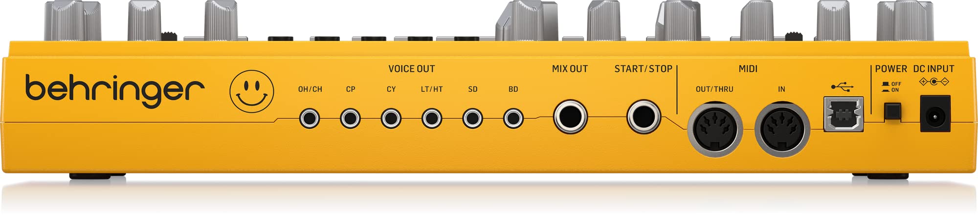 Behringer RD-6-AM Analog Drum Machine - Yellow