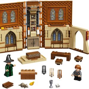 LEGO Harry Potter Hogwarts Moment: Transfiguration Class 76382 Professor McGonagall Room; Collectible Playset, New 2021 (241 Pieces)