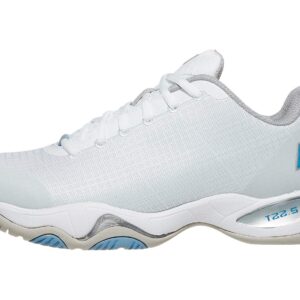 Prince T22.5 White/Blue Wom's 8.0