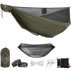 onewind Hammock Tarp Shelter Rainfly Kits Camping Tent -11' Hammock-12' Tarp