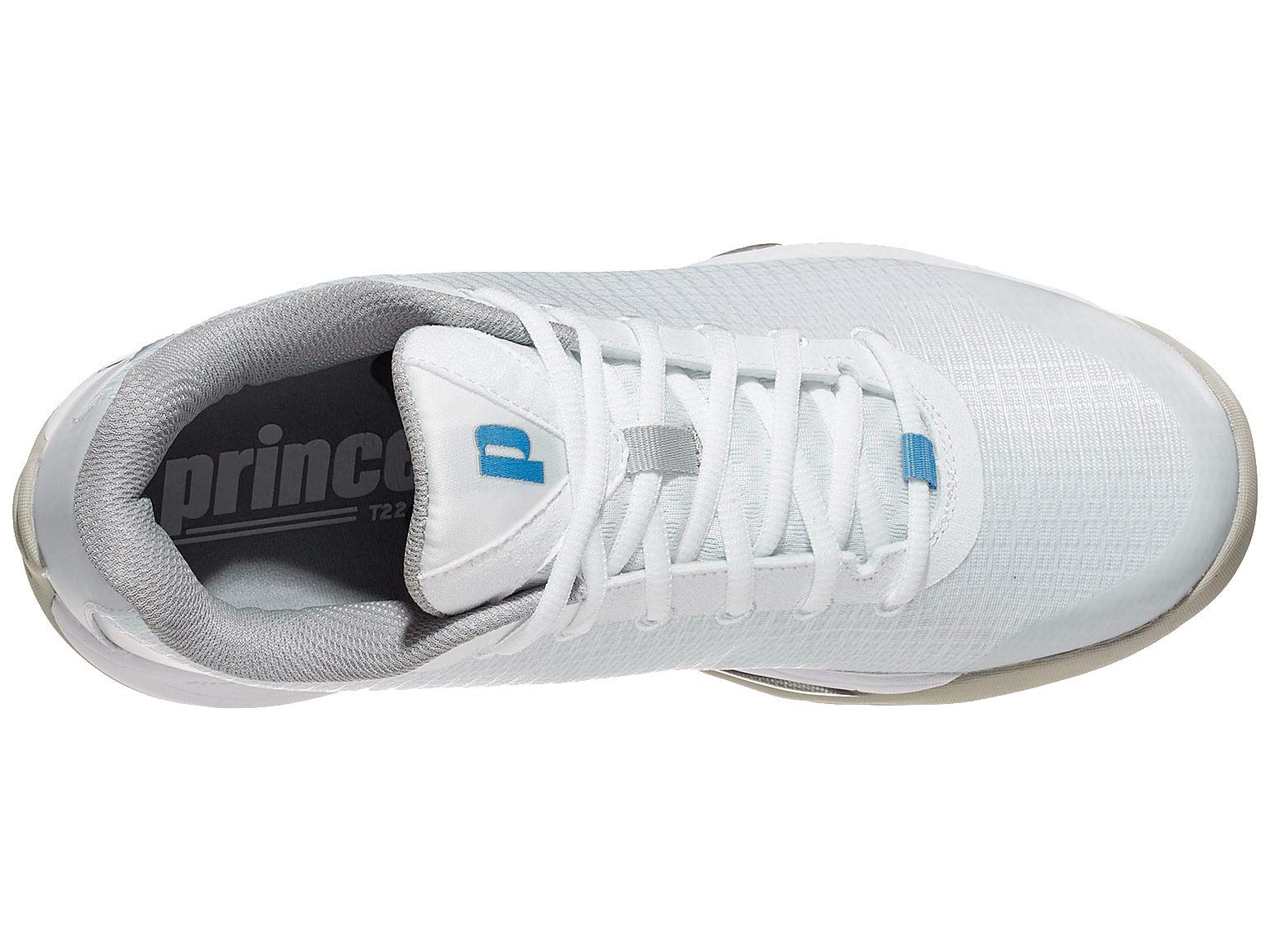 Prince T22.5 White/Blue Wom's 8.0