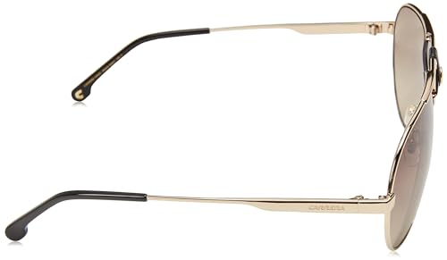 Carrera Men's 1033/S Pilot Sunglasses, Gold/Brown Gradient, 63mm, 11mm