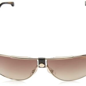 Carrera Men's 1033/S Pilot Sunglasses, Gold/Brown Gradient, 63mm, 11mm