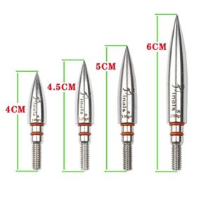 Pinals Archery 100 125 150 200 250 300 Grain Arrows Field Points Tips for Compound Recurve Bow Hunting Target 12PC 150 Grain