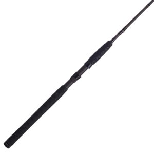 PENN Battalion II 7’6” Inshore/Nearshore Spinning Rod; 1-Piece Fishing Rod, 12-20lb Line Rating, Medium Heavy Rod Power, Fast Action, 1/2-1 1/2 oz. Lure Rating, Black/Gold