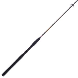 PENN Battalion II 7’6” Inshore/Nearshore Spinning Rod; 1-Piece Fishing Rod, 12-20lb Line Rating, Medium Heavy Rod Power, Fast Action, 1/2-1 1/2 oz. Lure Rating, Black/Gold