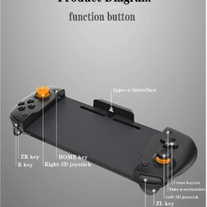 DOBE FOMIS ELECTRONICS TNS-19252 switch controller Plug and Play for N- Switch Charge and Play Games at Same time with six-axis Gyroscope Gravity Sensing Dual-Motor Vibration (19252C)