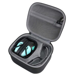 co2crea hard carrying case replacement for caldwell e-max low profile electronic hearing protection