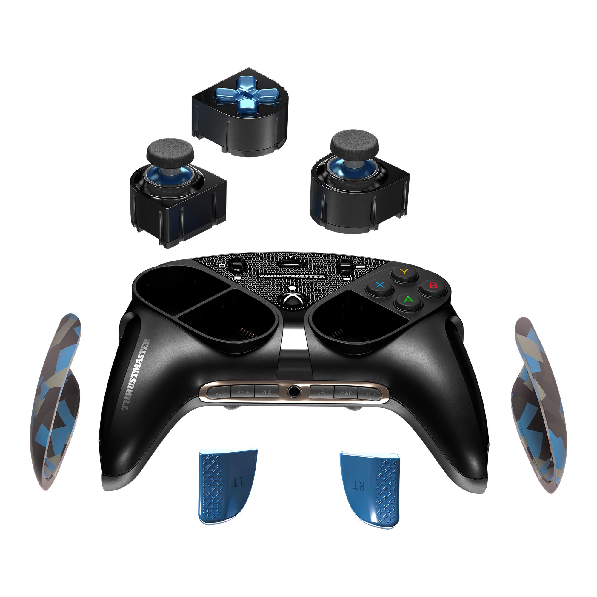 Thrustmaster Eswap X Blue Color Pack, Of 7 Blue Camo Modules, Next Generation, Nxg Mini-Sticks, Hot Swap, Compatible with Eswap X Pro Controller (Xbox Series X|S and PC (Xbox Series X)