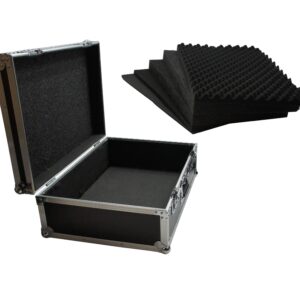 Harmony Audio HCDRC Flight 23" x 16.5" x 7-3/4" Pick & Pluck Foam Utility Locking Case (V2)