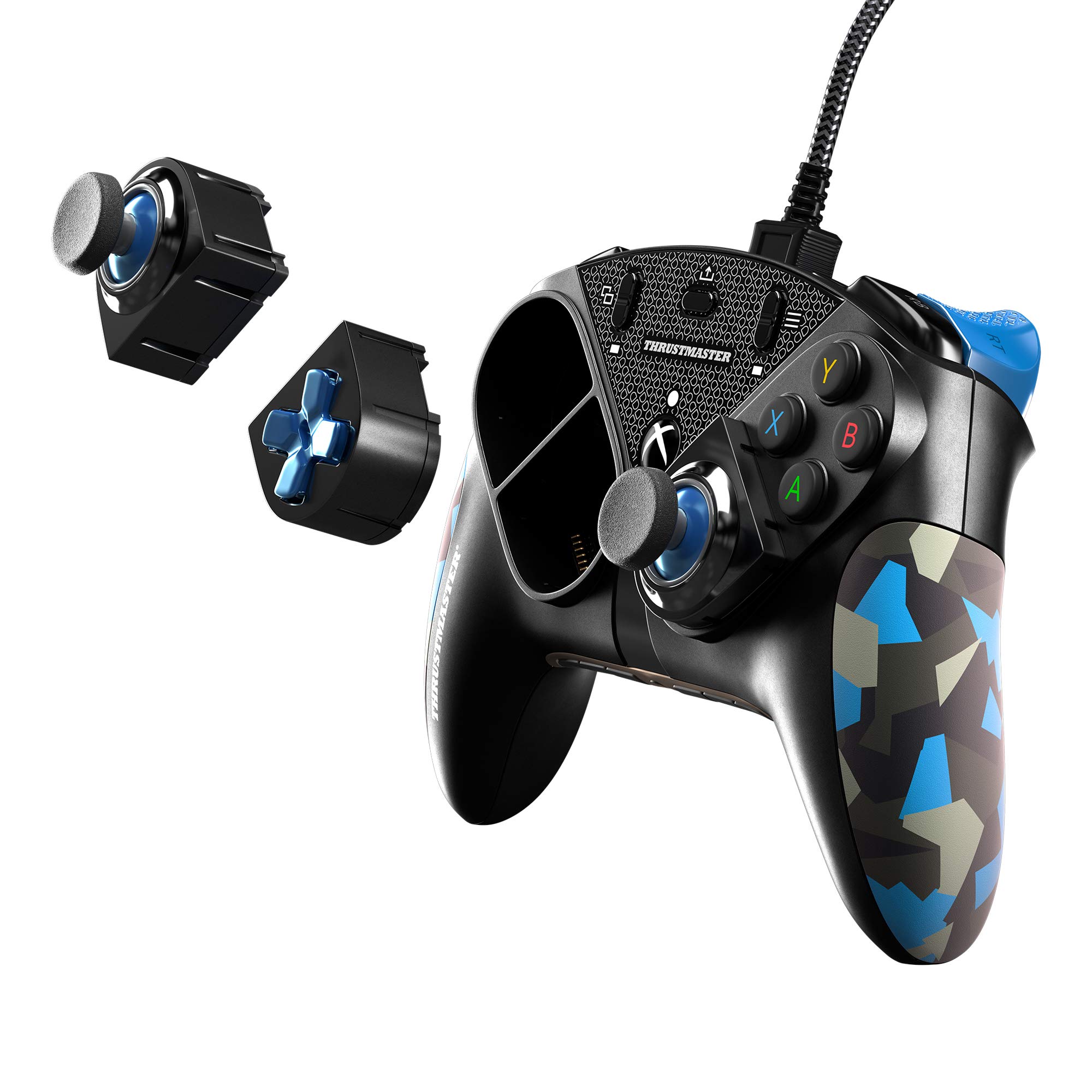 Thrustmaster Eswap X Blue Color Pack, Of 7 Blue Camo Modules, Next Generation, Nxg Mini-Sticks, Hot Swap, Compatible with Eswap X Pro Controller (Xbox Series X|S and PC (Xbox Series X)