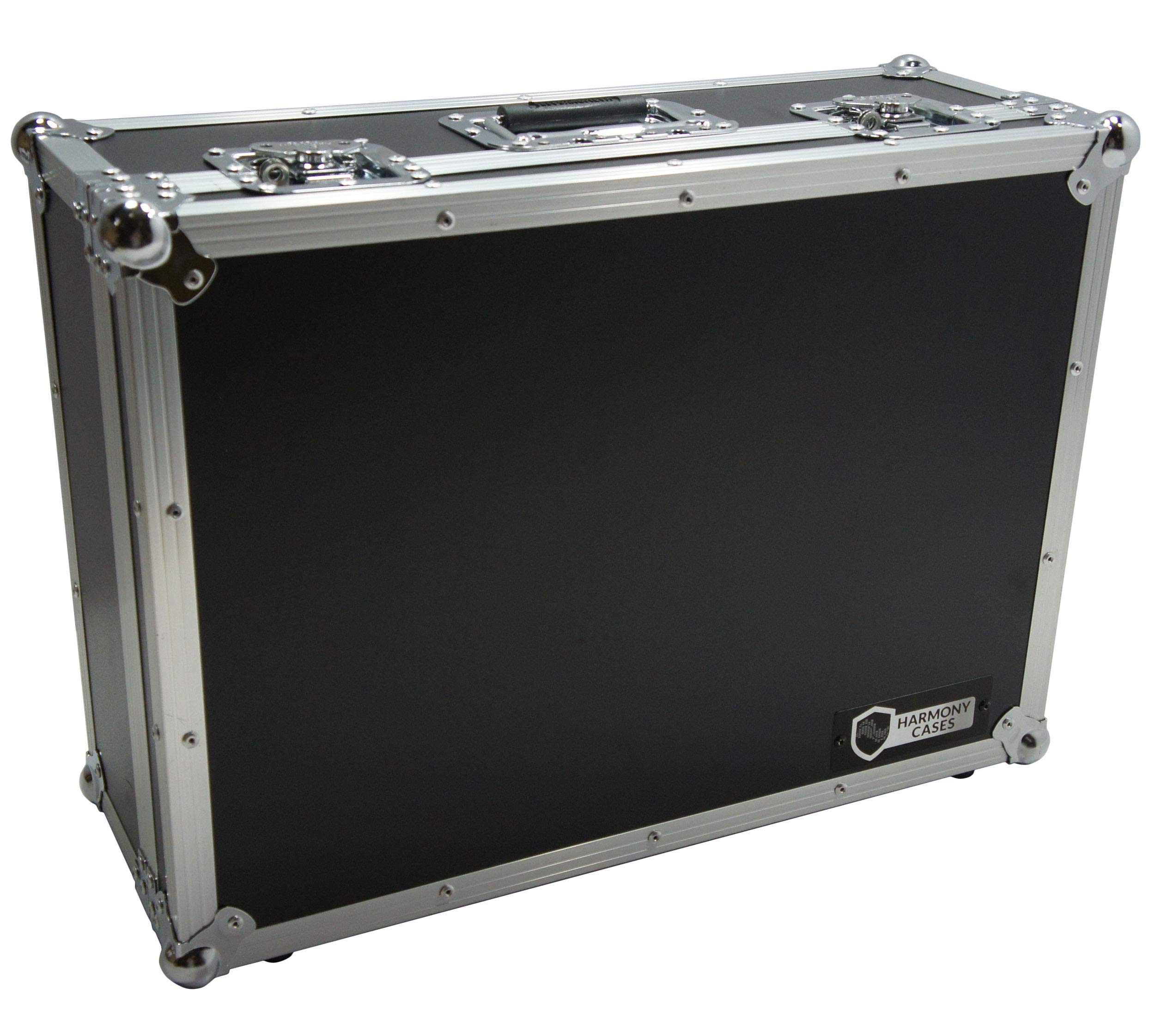 Harmony Audio HCDRC Flight 23" x 16.5" x 7-3/4" Pick & Pluck Foam Utility Locking Case (V2)