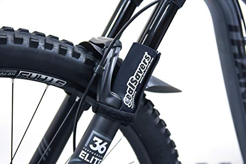 SealSavers Zip-On Mountain Bike Fork Seal Savers. Dust Seal Savers. Fork Seal Protection. MTB Fork Saver. MTB Fork Protection.