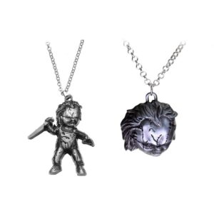 winssigma curse of chucky necklace for fans cosplay costume jewelry