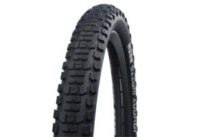 schwalbe - johnny watts all terrian and off road folding clincher bike tire | 29 x 2.6 | performance line, raceguard, addix, double defense | black