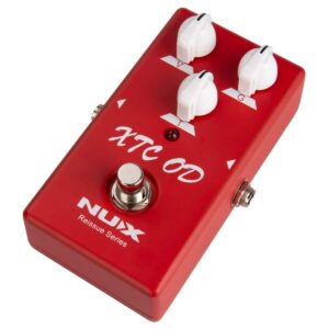 NUX XTC OD Guitar Effect Pedal overdrive effect rich harmonics and fast response