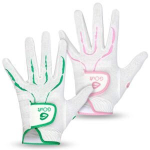 gouft cool skin functional golf glove for men and women (green, 24 (left-hand))…