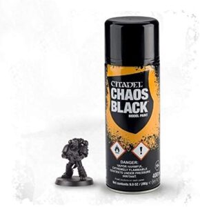 black spray paint 9.9oz l m m