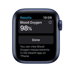 Apple Watch Series 6 (GPS, 40mm) - Blue Aluminum Case with Deep Navy Sport Band