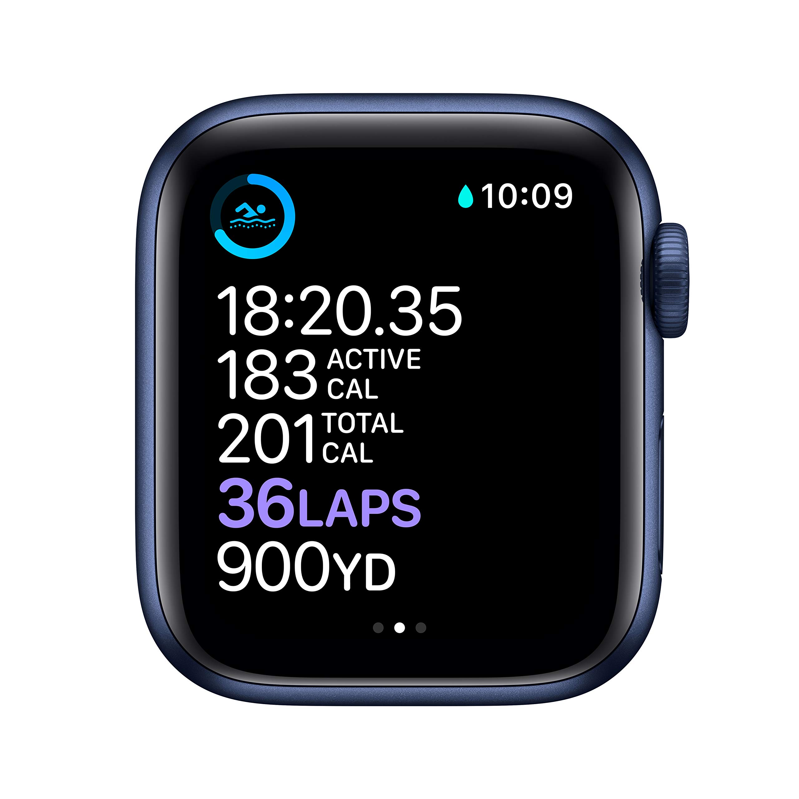 Apple Watch Series 6 (GPS, 40mm) - Blue Aluminum Case with Deep Navy Sport Band