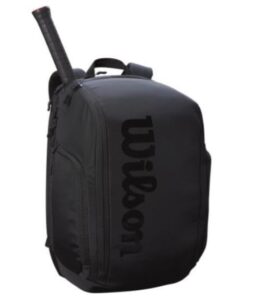 wilson sporting goods tennis bag, black, no size (wr8010801001)