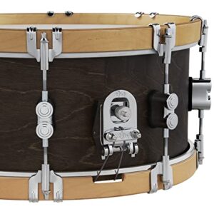 Pacific Drums & Percussion Add-Ons PDP Concept Classic, 6.5x14, Walnut/Natural Hoops Snare Drum (PDCC6514SSWN)