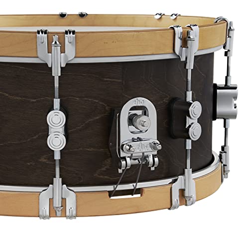 Pacific Drums & Percussion Add-Ons PDP Concept Classic, 6.5x14, Walnut/Natural Hoops Snare Drum (PDCC6514SSWN)