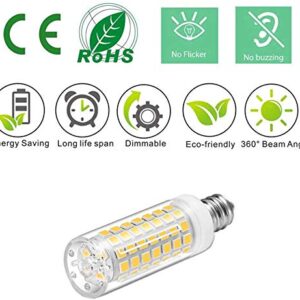 e11 led Bulb, 75W or 100W Equivalent Halogen Replacement Lights,650 Lumens, Daylight White 6000K, Replaces T4 /T3 JD e11 Light Bulb. … (Daylight White 6000k)