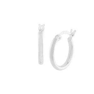 silpada 'time to shine' small hoop earrings in sterling silver