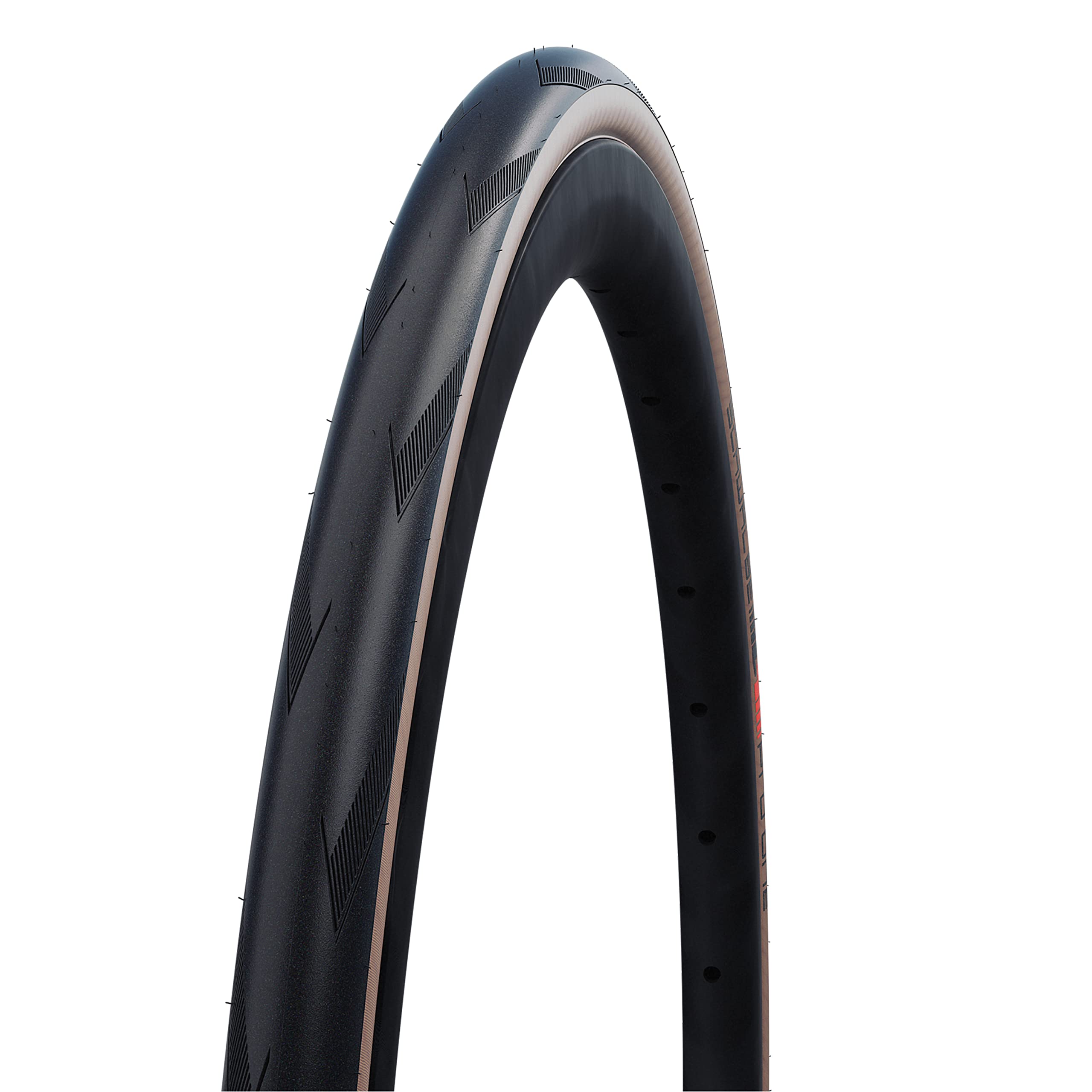 Schwalbe PRO One, Pneumatico da Bici Unisex Adulto, Nero, Taglia Unica