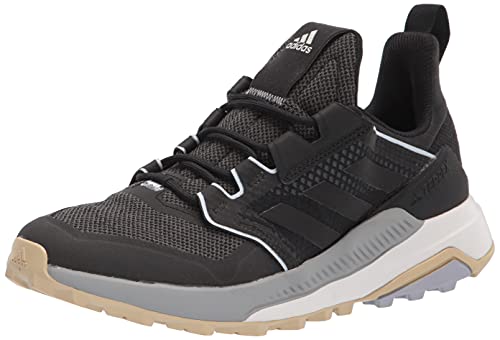 adidas Women's Terrex Trailmaker Hiking Walking Shoe, Core Black/Core Black/Halo Silver, 8.5