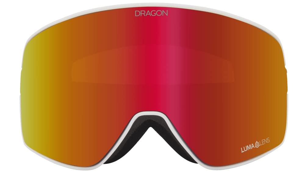 Dragon Alliance Mens NFX2 Snow Goggles, Thecalm/Lumalens Red Ion, Lumalens Rose, OFA